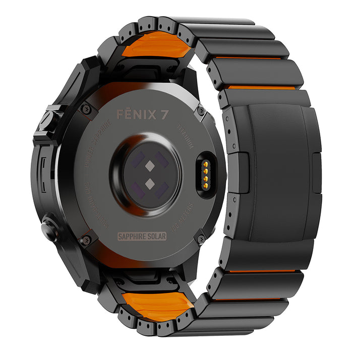 SPACE9-2 TITANIUM FKM BAND For Garmin Watch